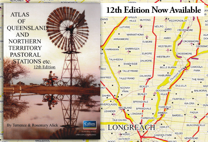 Atlas Of Queensland & Northern Territory Pastoral Stations 12th Editio ...